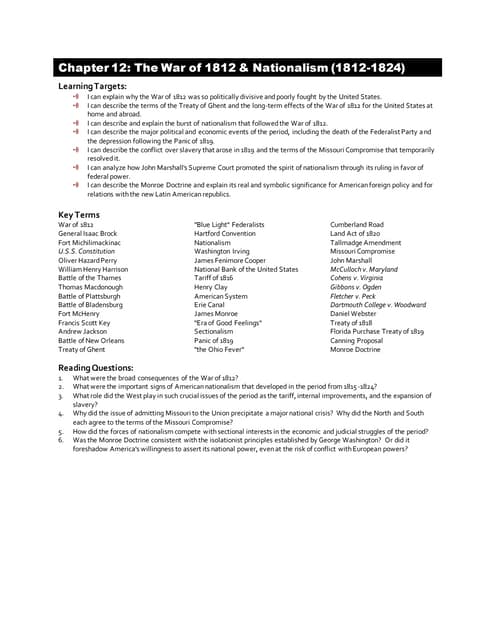 Chapter 11 Study Guide Docx