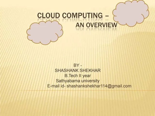 Cloud Computing 5 Pptx