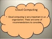 Cloud Computing Addidas Presentation Pptx