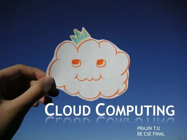 Intro To Cloud Computing Ppt