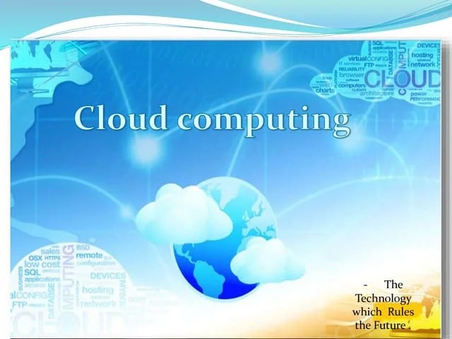 Cloud Computing Presentation Pdf Cloud Computing Internet