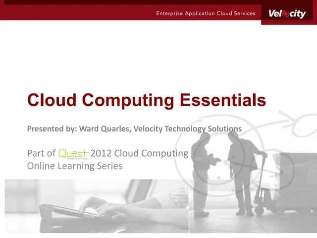 Cloud Computing Essentials Pdf