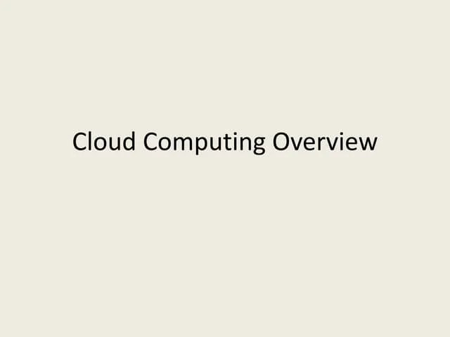 Cloud Native Computing Pdf