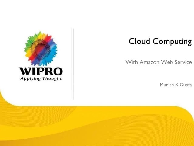 Cloud Computing With Aws Ppt