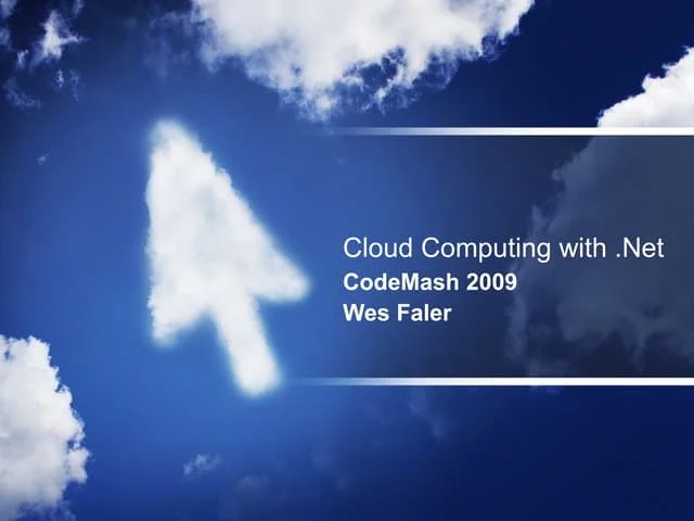 Why Cloud Computing Pptx