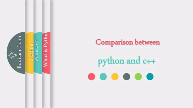 Difference Between Python And C Pptx Programming Languages