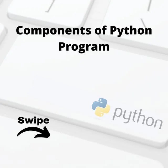 Components Of A Python Program Pdf