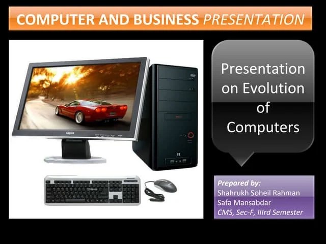 Basic Components Of Computer System Pptx