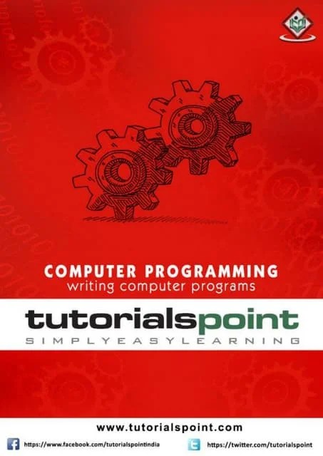 Computer Programming Tutorial Pdf