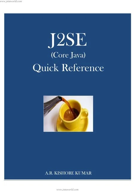 Basics Of Java Ppt