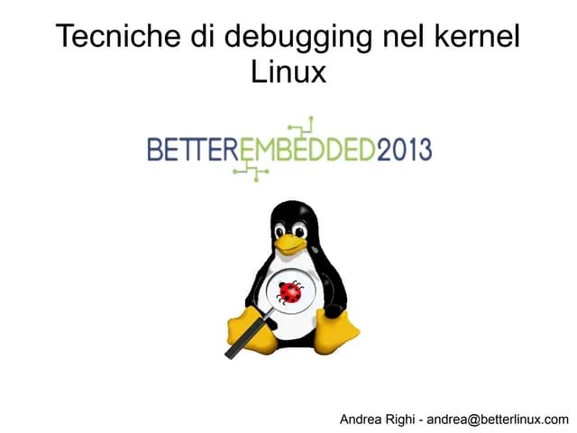 Debugging Linux Odp