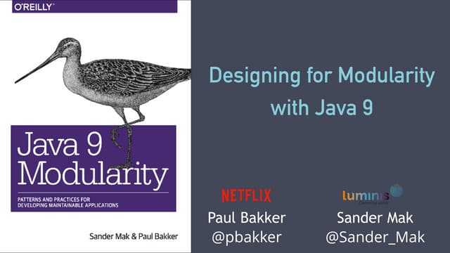Desiging For Modularity With Java 9 Pdf