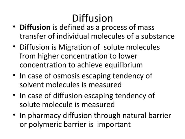 Chapter 05 Diffusion Pdf