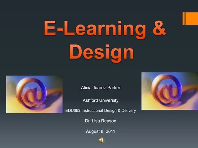 E Learning Powerpoint Presentation Pptx