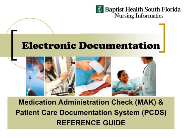 Electronic Documentation Reference Guide Final Pdf