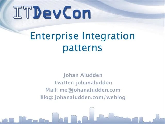 Enterprise Integration Patterns Pdf