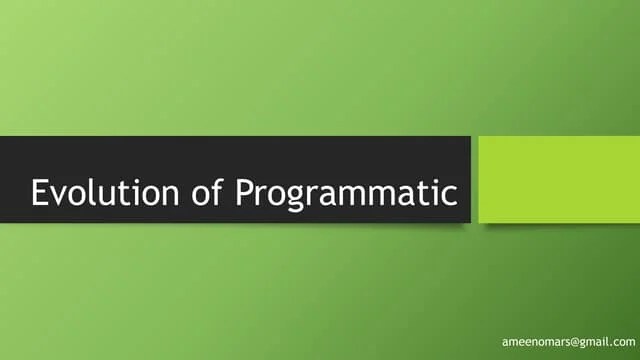 Programmatic Advertising Explained Pdf