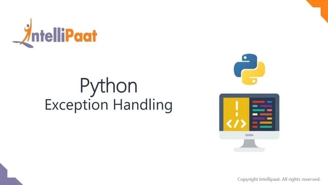 Exception Handling In Python Pptx