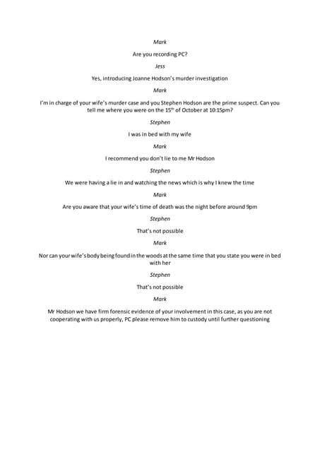 Script First Draft Main Task Docx