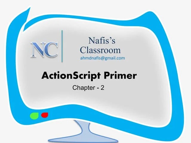 Adobe Flash Actionscript Language Basics Chapter 2 Pptx