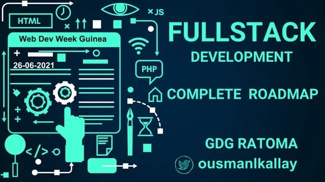 Fullstack Web Developments Roadmap Pptx