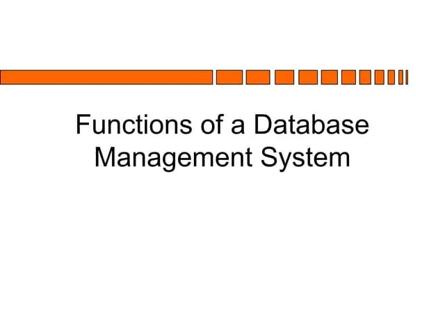 Function Ppt