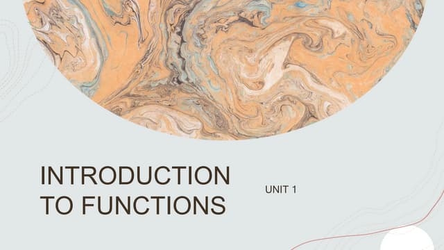 Functions In Python Pptx