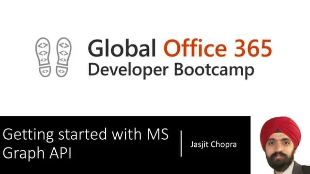Getting Started With Ms Graph Api Pptx