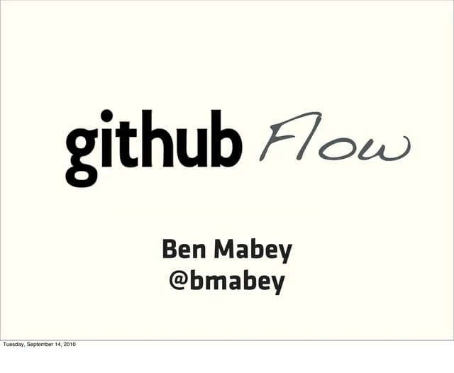 Github Flow Pdf