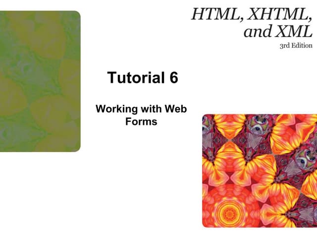 Web Based Tutorial Pptx