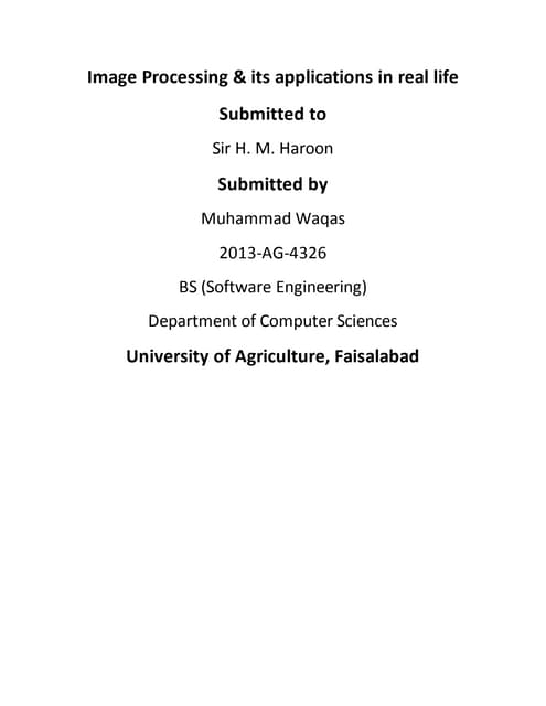 1 Introduction To Digital Image Processing Pdf