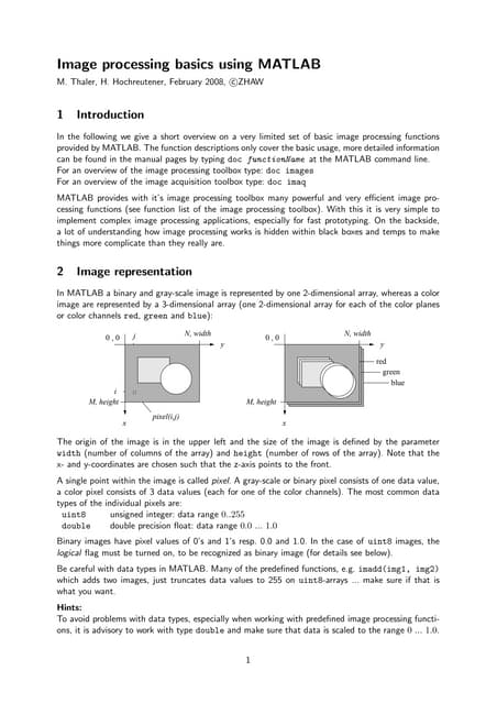 Image Processing Using Matlab Using A Built In Matlab Function