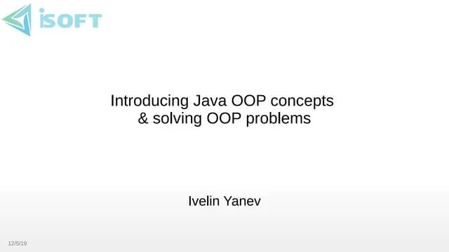 Oops Object Oriented Programming System Concepts Pptx