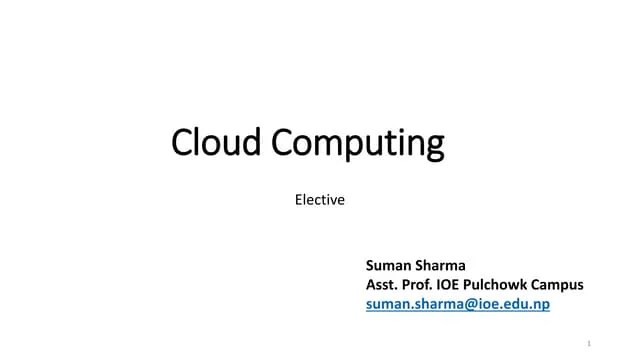 Cloud Computing Lab 1 Pptx Cloud Computing Internet