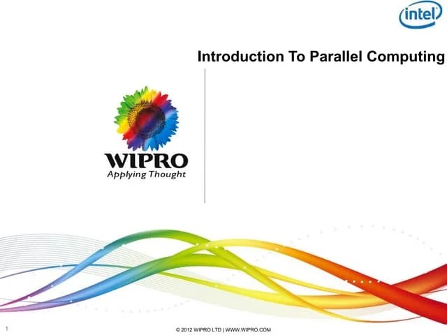 Intro To Parallel Computing Pdf