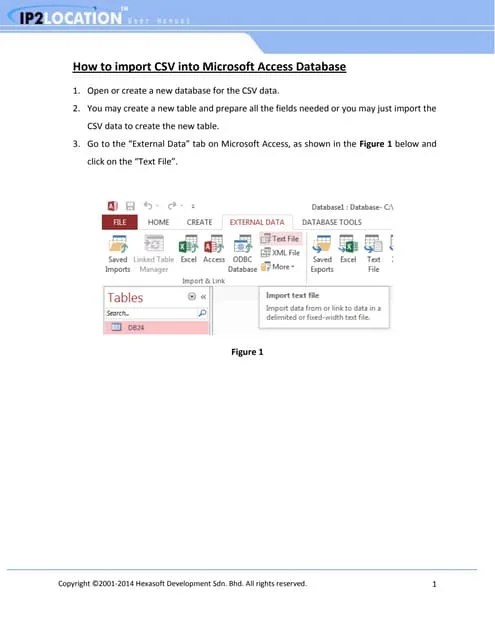 How To Import Csv File Into Microsoft Access 2010 Pdf