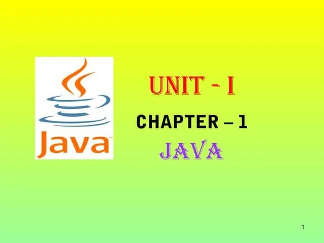 Java Ppt