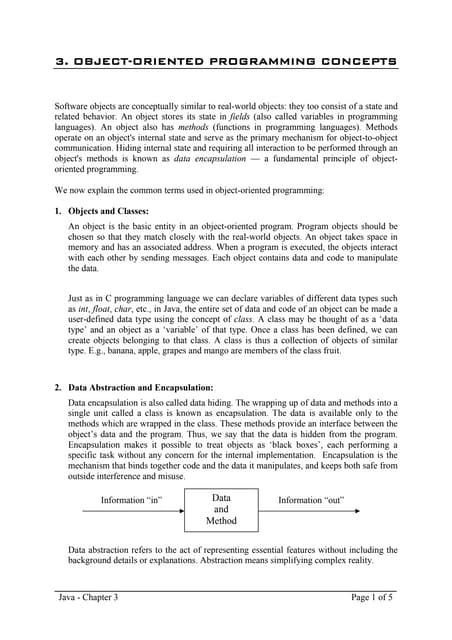 Java Chapter 3 Pdf