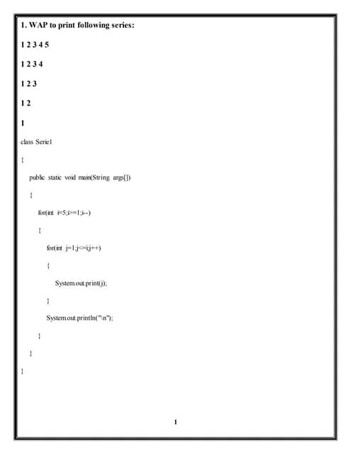Find The Output Of The Following Code Java For Icse Pdf