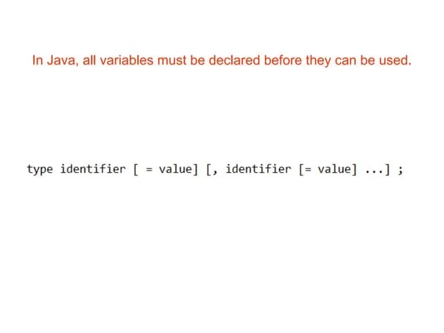 Java Variable Storage Pdf Programming Languages Computing