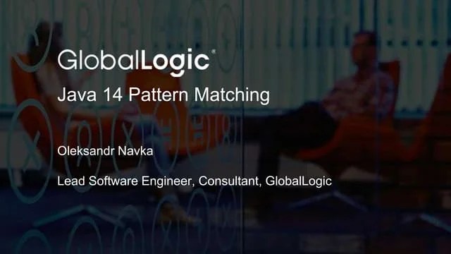 Pattern Matching In Java 14 Pptx