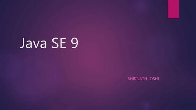 Java 17 Features And Implementation Pptx