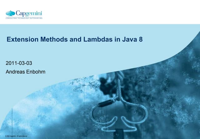Java Extension Methods Pptx