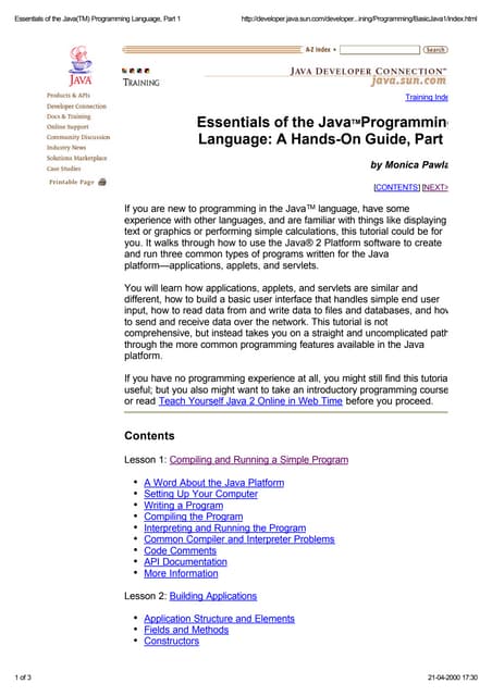 Programming Methodology Java By Mr Pptx