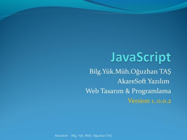 Java Script Ppt