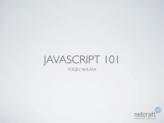 Javascript 101 Pdf