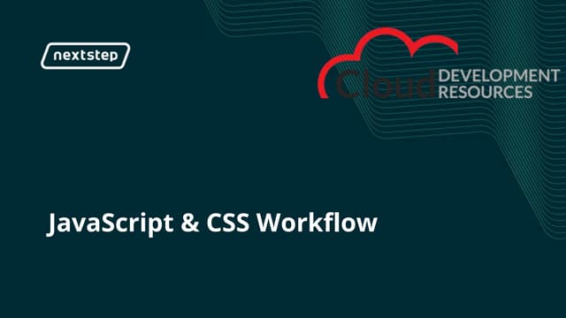 Javascript Css Development Workflow Pptx