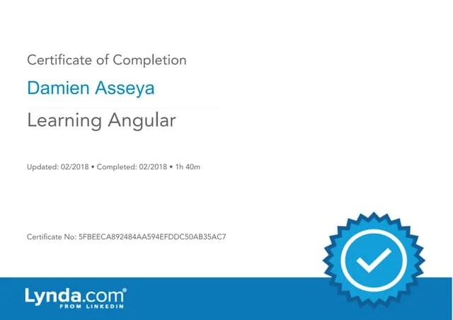 Certificate Java Programming Pdf