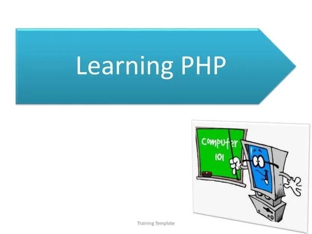 Learning Php Pptx
