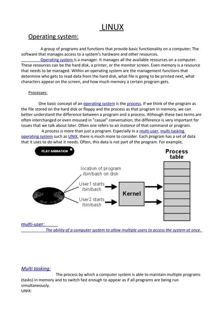 Linux Doc